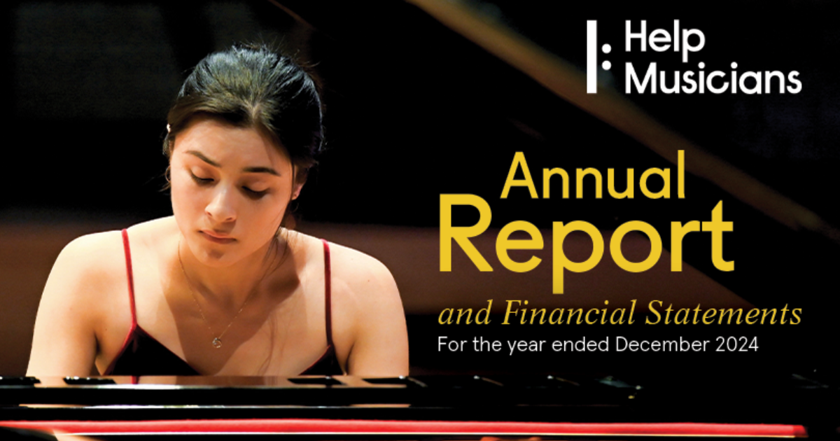 Help Musicians | Help Musicians release 2024 Annual Report